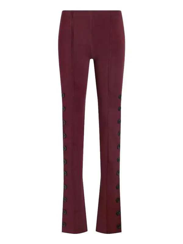 Proenza Schouler Martina Pants In Compact Stretch Viscose - Red