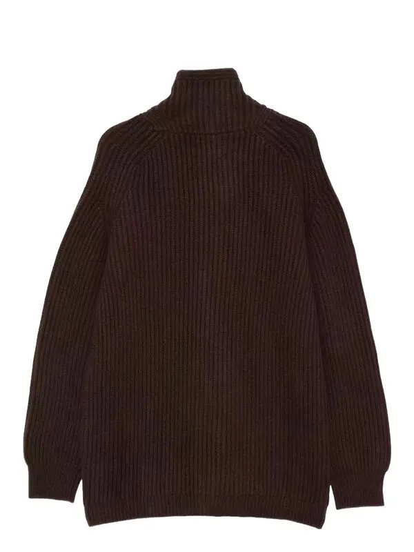 Filson Bristol Ribbed Shawl-collar Cardigan - Brown