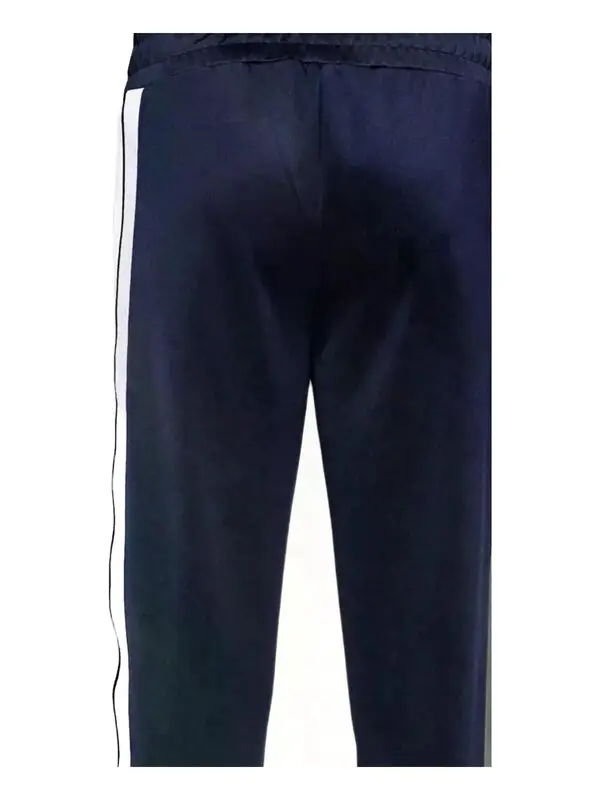 Palm Angels Logo-print Side-stripe Track Pants - Blue