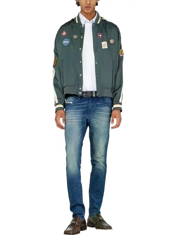 DIESEL® Slim Jeans Regular-waist 2019 D-strukt - Blue
