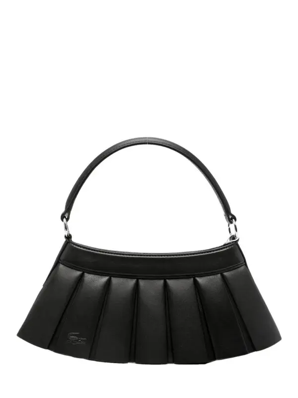 Lacoste Pleated Tote Bag - Black