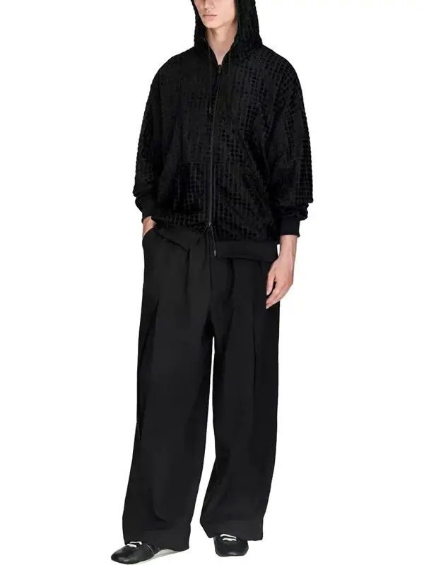 Y3 Reversible Hooded Track Jacket - Black