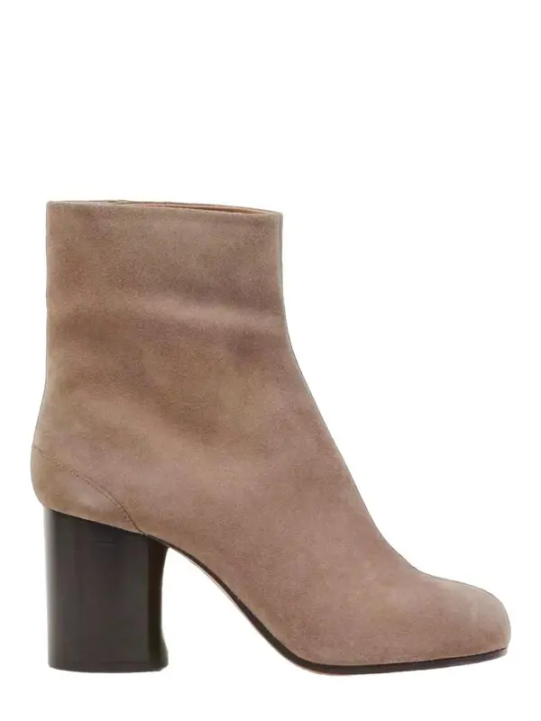 MAISON MARGIELA Tabi Suede Ankle Boots - Grey