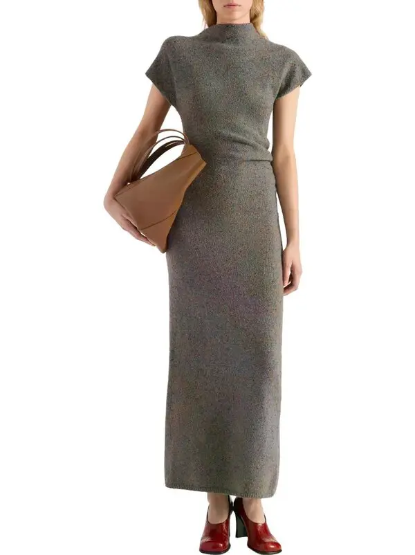 Proenza Schouler Donegal Knit Abie Dress - Grey