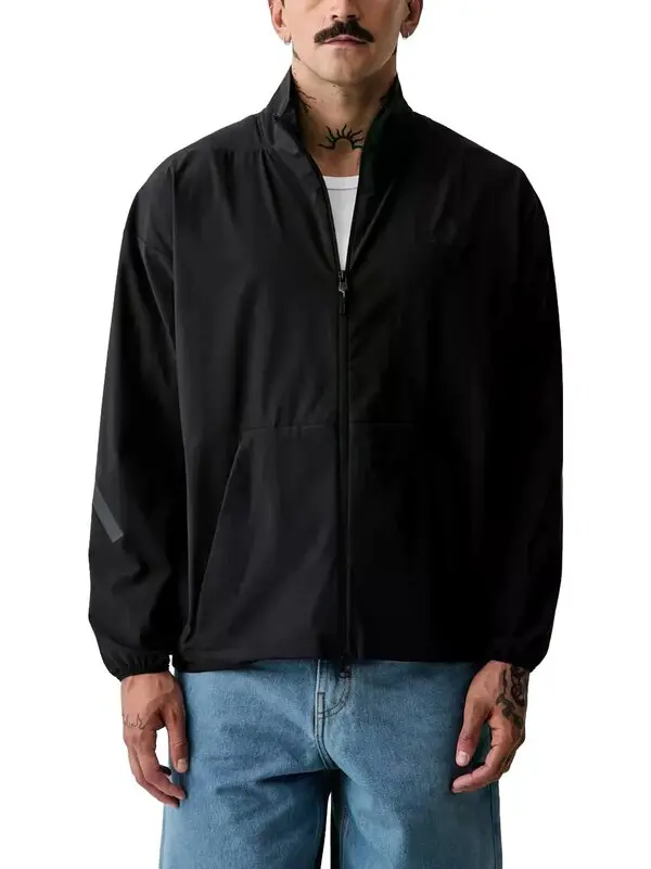 Adidas Z.n.e. Logo-print Zip-up Jacket - Black