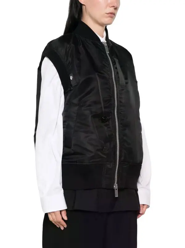 Sacai Welt-pocket Gilet - Black