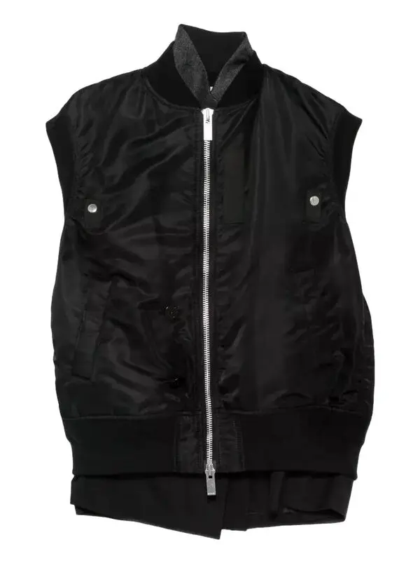 Sacai Welt-pocket Gilet - Black