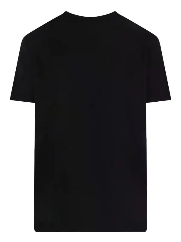 Moncler Embroidered-logo T-shirt - Black