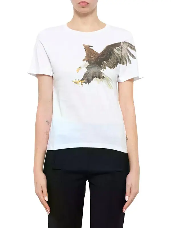 Neil Barrett Eagle Print T-shirt - White