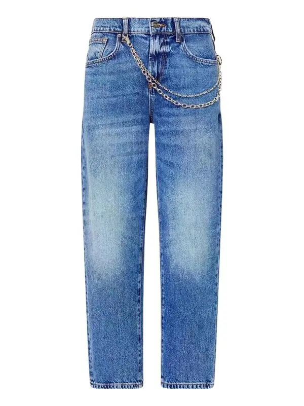 Liu Jo Boyfriend Jeans With Rips - Blue