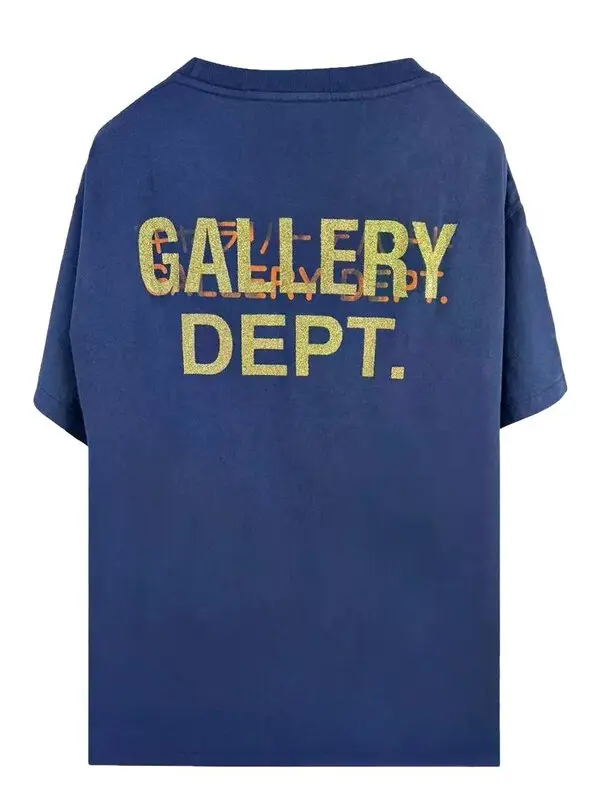 GALLERY DEPT. Tokyo Glitter-logo T-shirt - Blue