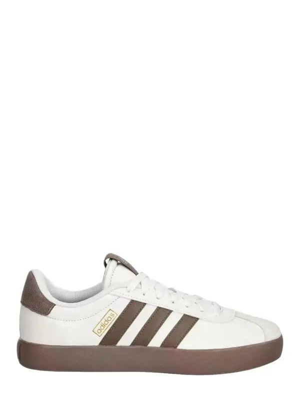 Adidas Vl Court 3.0 Three-stripe Sneakers - Neutrals