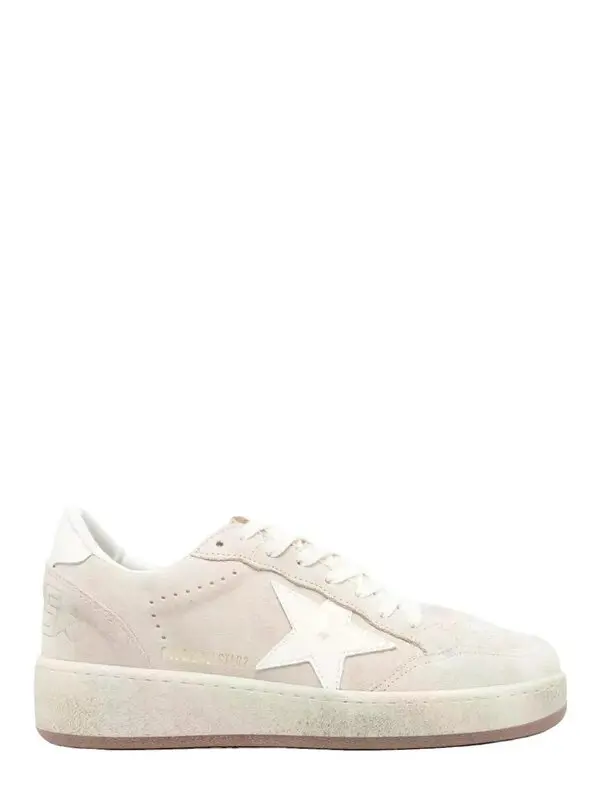 GOLDEN GOOSE Ball Star Suede Sneakers - Neutrals