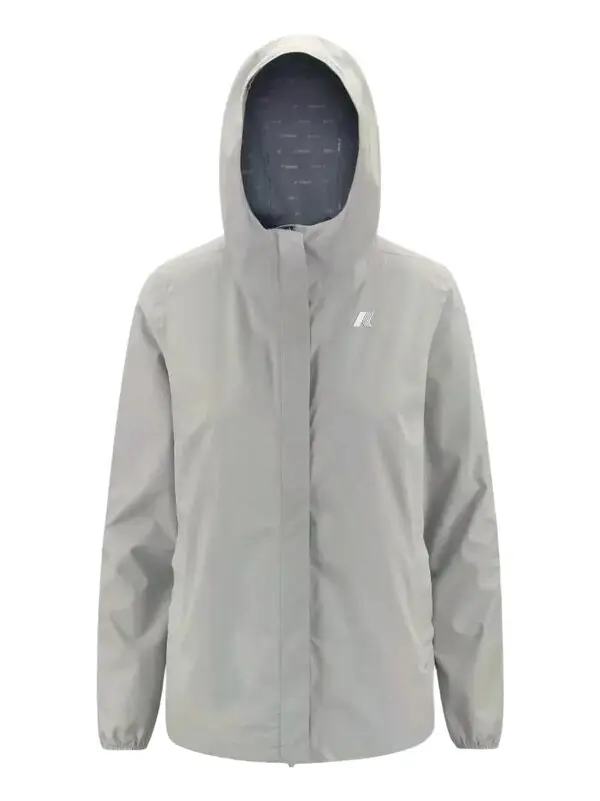 K-WAY Marguerite Stretch Dot Jacket - Grey