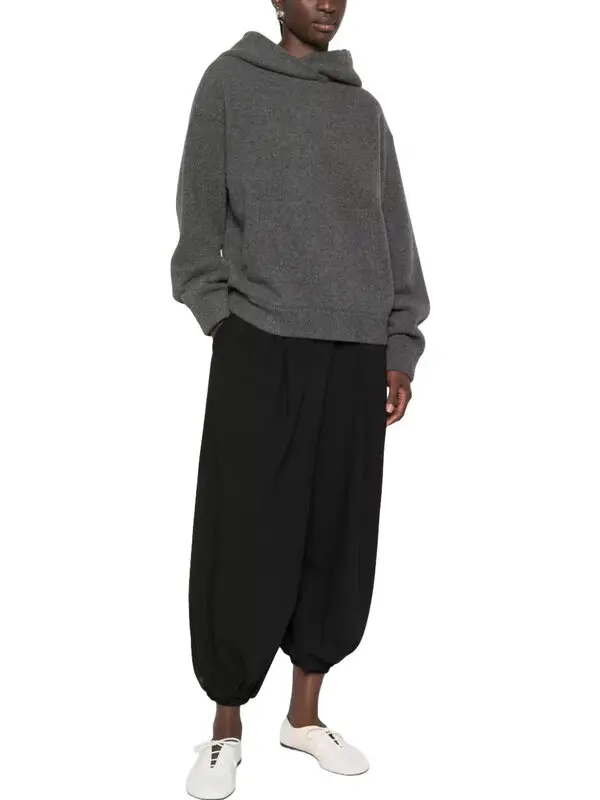 RÓHE Pouch-pocket Hoodie Sweater - Grey