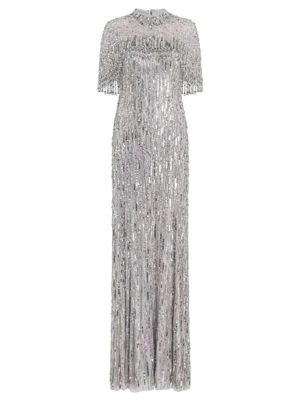 Jenny Packham Leia Dress - Silver