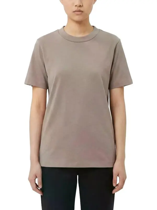 Fear Of God Ribbed Logo Patch T-shirt - Grey
