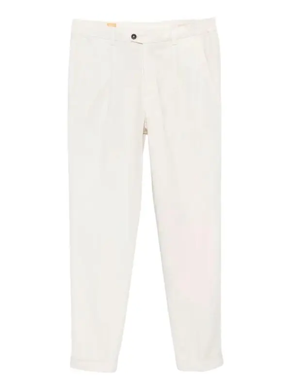 Alpha Industries Pleated Tapered Trousers - Neutrals