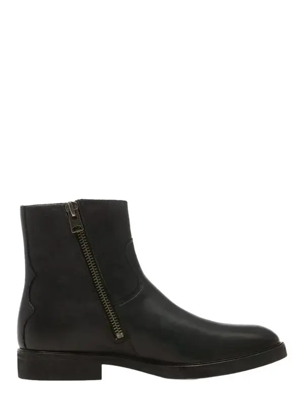 ALLSAINTS Lang Zip-fastening Leather Boots - Black