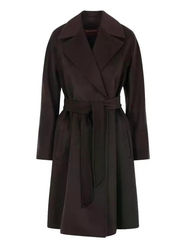Max Mara Ravenna Belted Coat - Brown