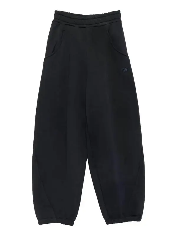 NEW BALANCE Logo Embroidered Track Pants - Blue