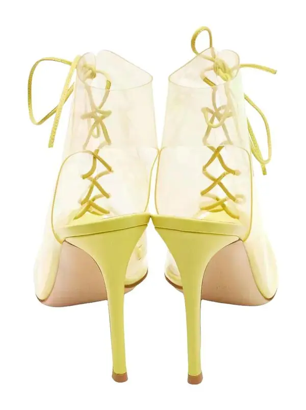 GIANVITO ROSSI Helmut Lace-up Ankle Boots - Green