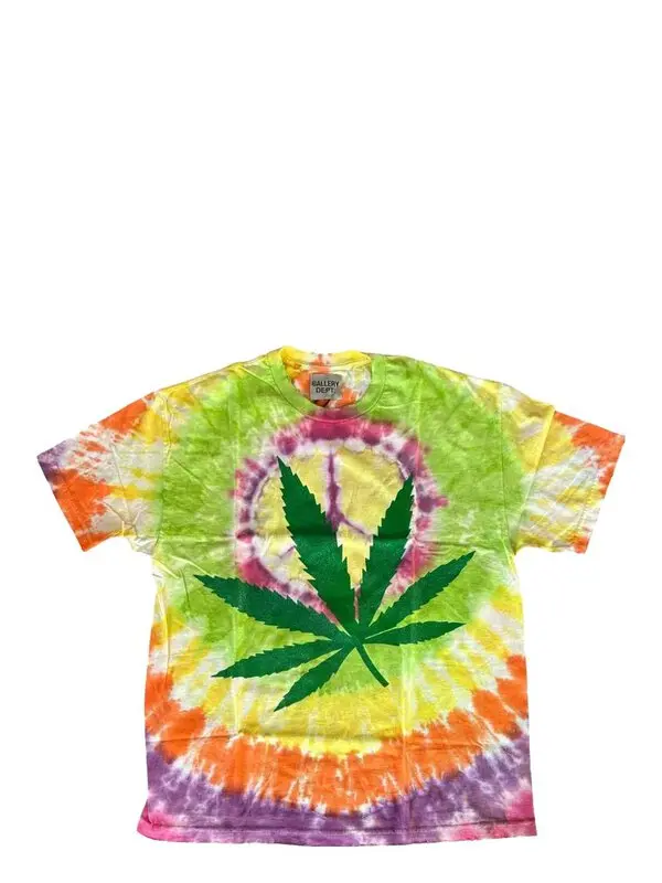GALLERY DEPT. Tie-dye Graphic-print T-shirt - Green
