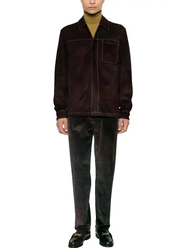 Eleventy Corduroy Trousers - Brown
