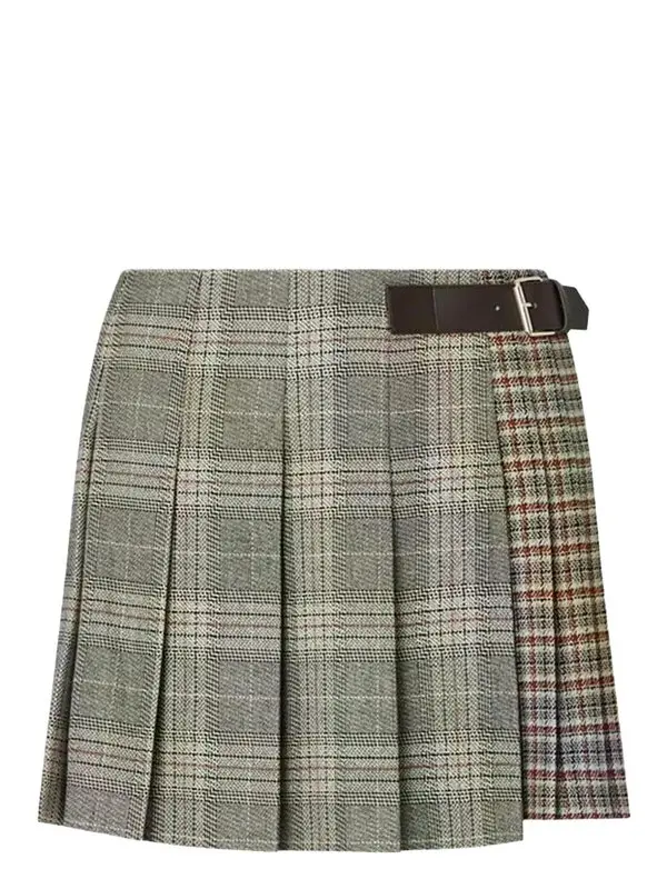 Liu Jo Pleated Miniskirt - Grey