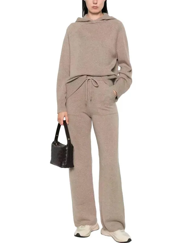 Max Mara Drawstring-waist Knitted Trousers - Neutrals