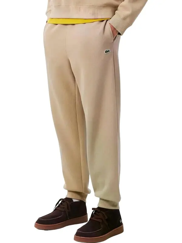 Lacoste Logo-patch Track Pants - Neutrals
