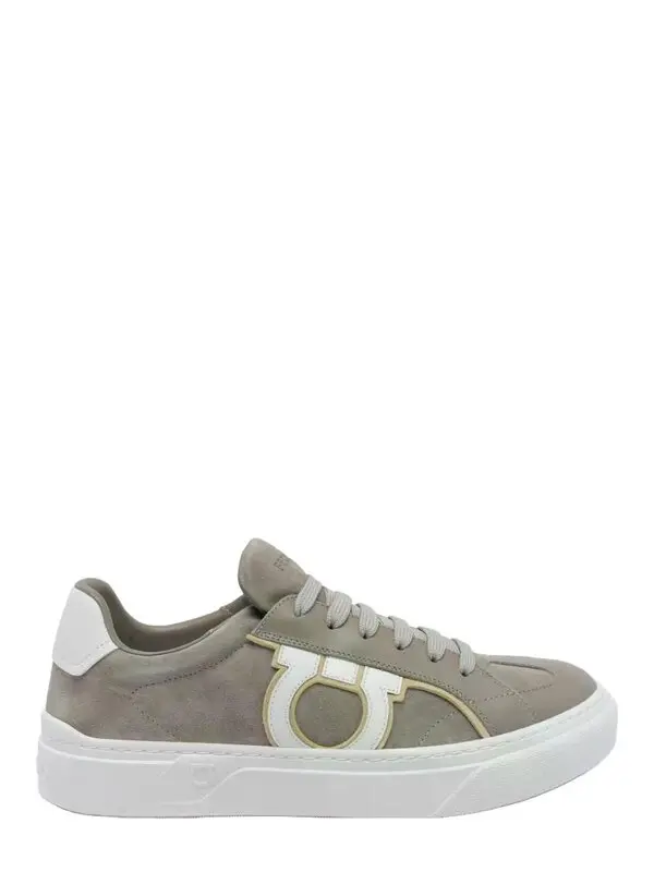 FERRAGAMO Gancini Sneakers - Grey