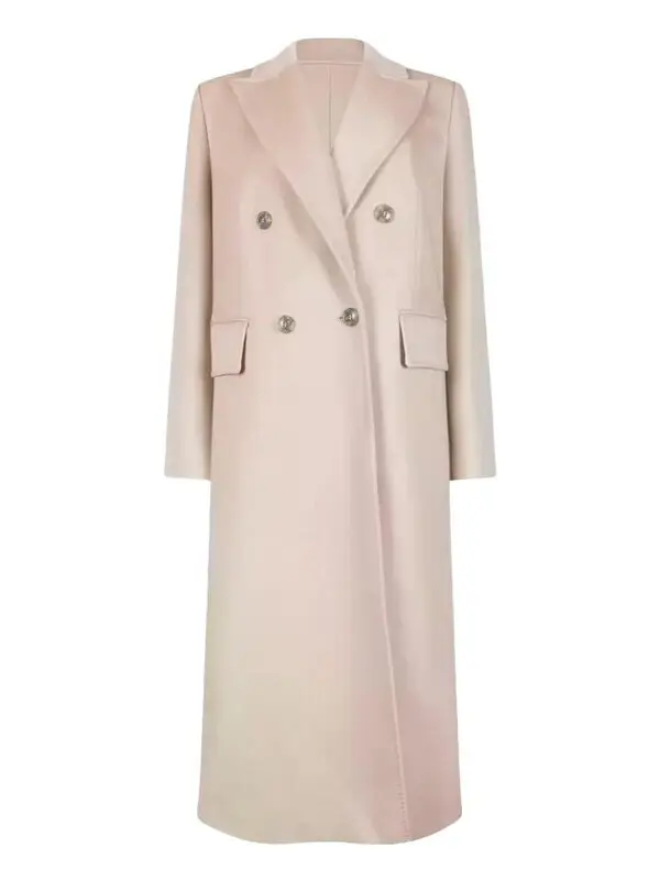 Marina Rinaldi Persona Double-breasted Coat - Neutrals