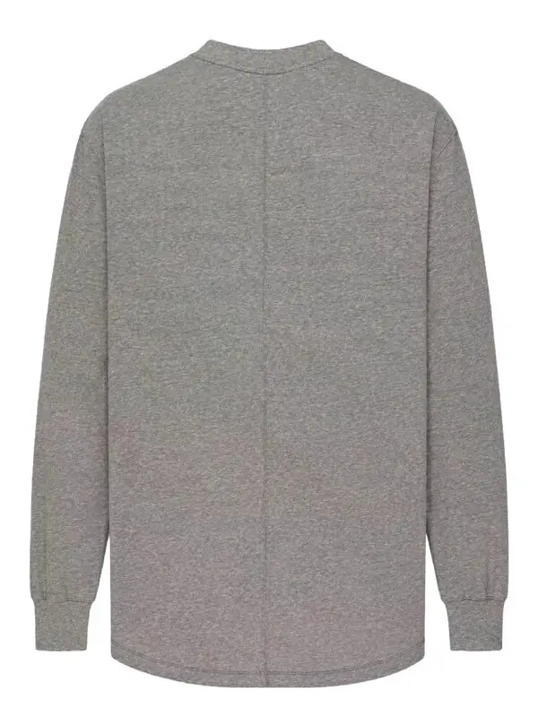 Rick Owens Jumbo Long-sleeved T-shirt - Grey