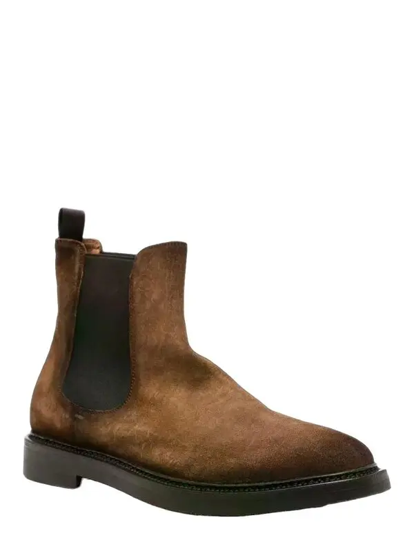 Officine Creative Suede Chelsea Boots - Brown