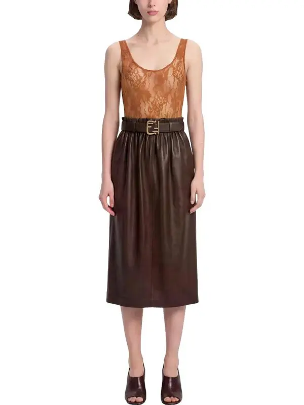 Zimmermann Floral-lace Body - Brown
