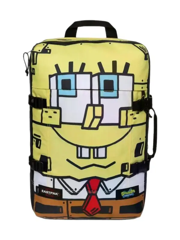 EASTPAK Spongebob Squarepants Print Backpack - Yellow