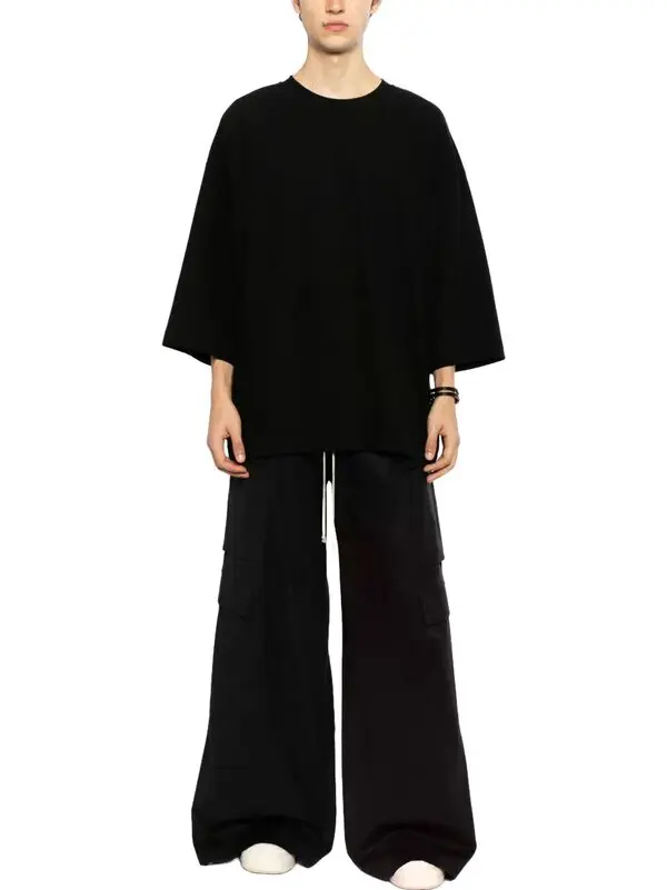 THOM KROM Drop-shoulder Short-sleeve T-shirt - Black