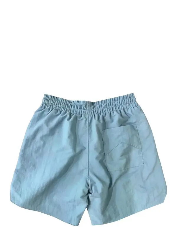 Rhude Logo-print Swim Shorts - Blue