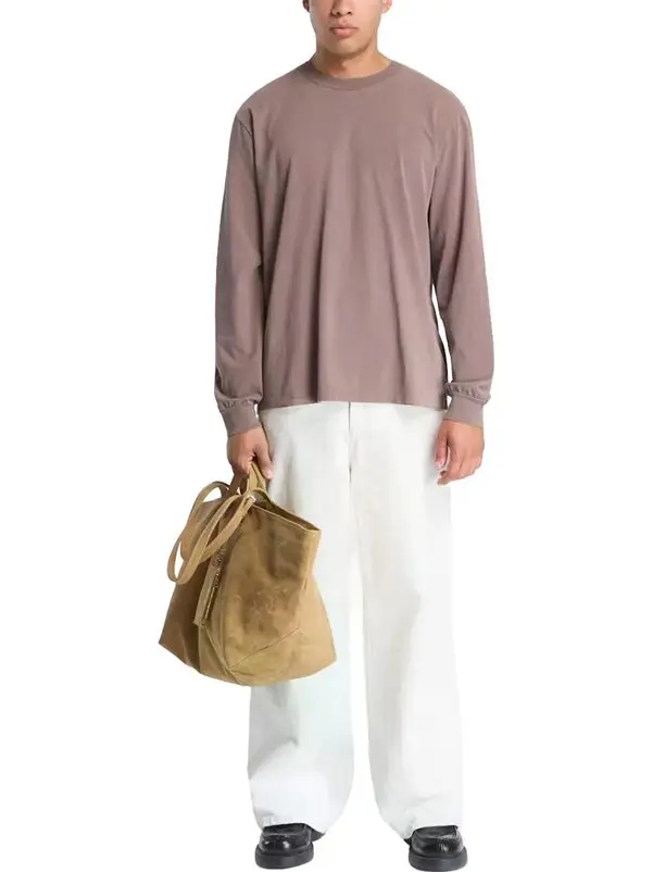 A.p.c. Long Sleeve T-shirt - Brown
