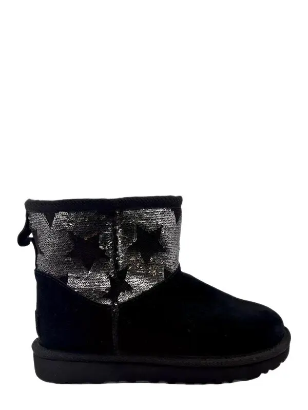 UGG Classic Mini Sequin Boots - Black