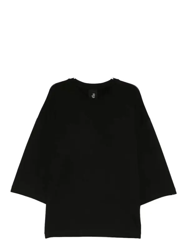 THOM KROM Dropped-shoulder T-shirt - Black