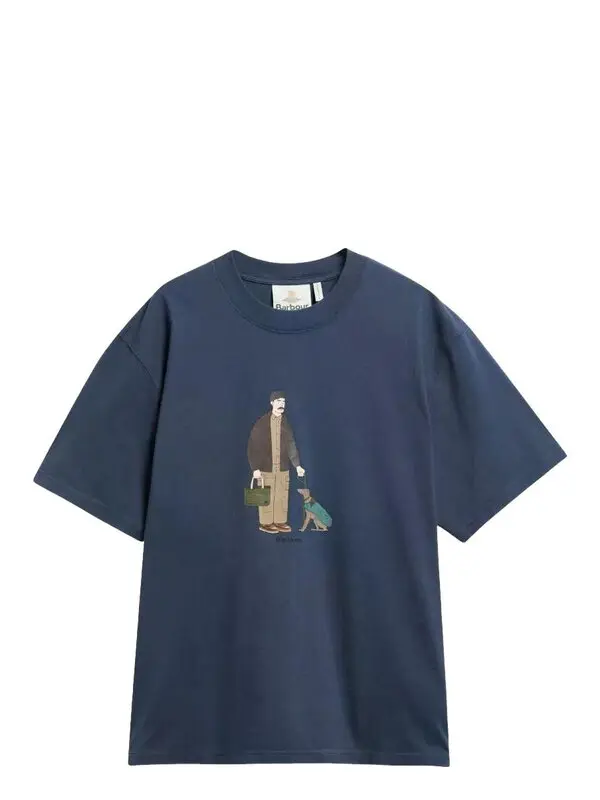 BARBOUR INTERNATIONAL Graphic-print T-shirt - Blue