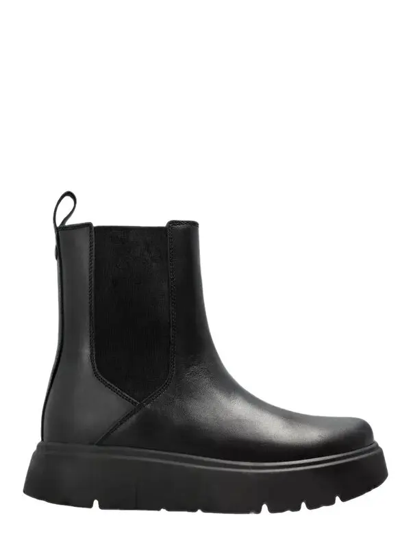 BIRKENSTOCK Papillio Leather Chelsea Boots - Black