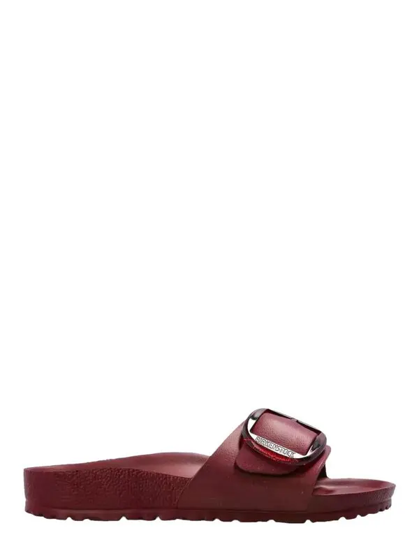 BIRKENSTOCK Madrid Big Buckle Slides - Red