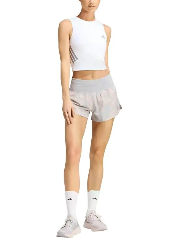 Adidas Adi365 Animal-print Shorts - Grey