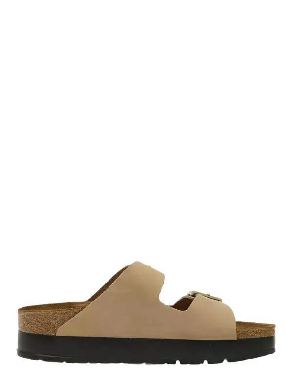 BIRKENSTOCK Arizona Flex Platform Sandals - Neutrals