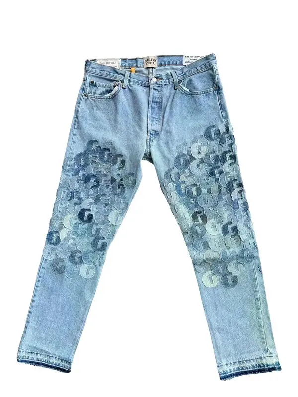GALLERY DEPT. Super G Patch Jeans - Blue
