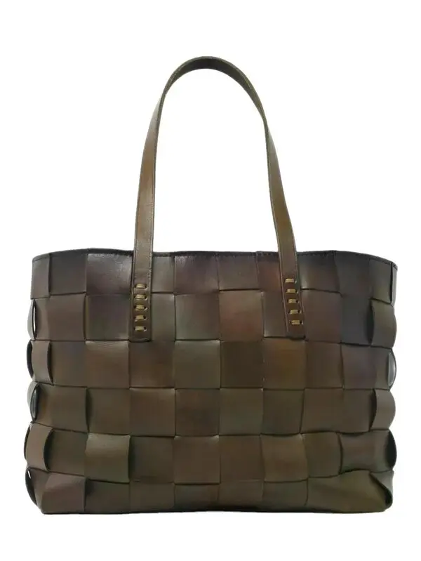 Dragon Diffusion Japan Woven Tote Bag - Brown