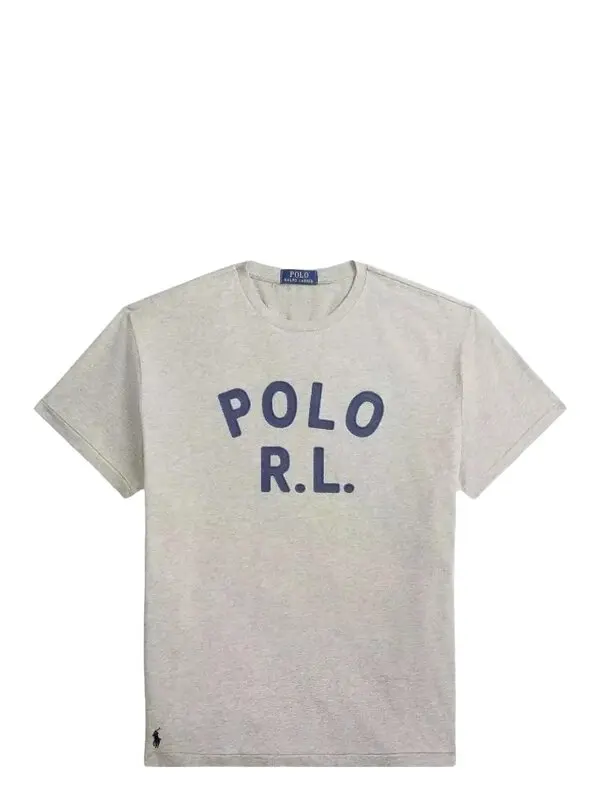 Polo Ralph Lauren Logo-print Crew-neck T-shirt - Grey